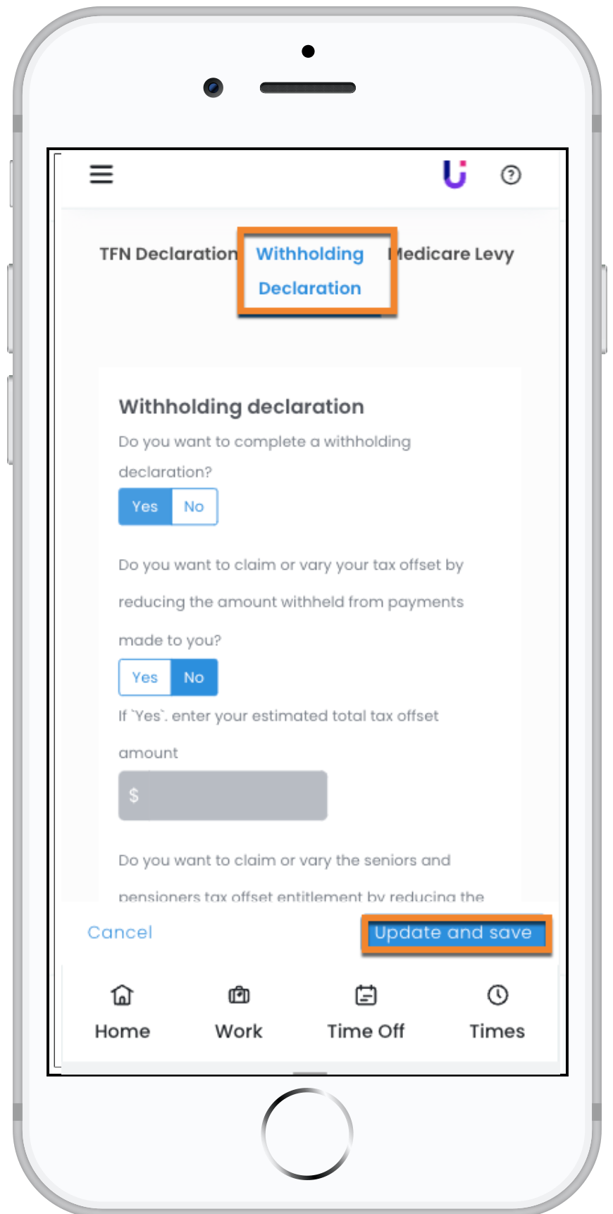 Edit your ATO documents – Employee Portal